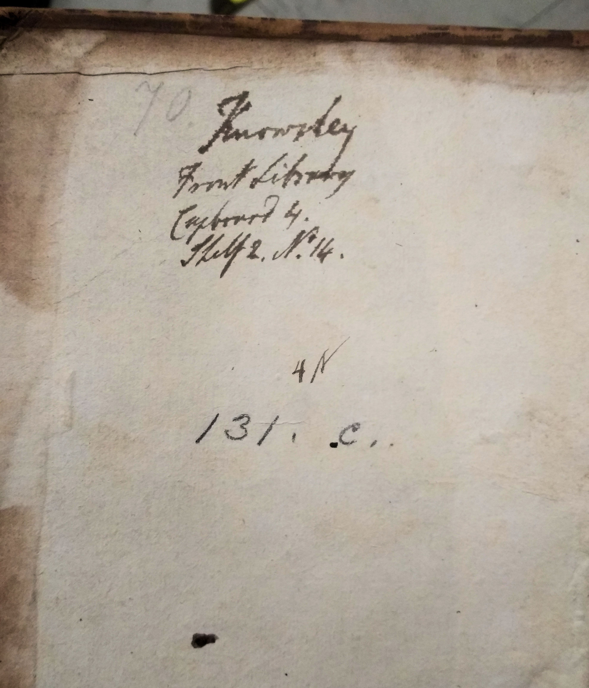 P is for Paste-down – Manuscripts and More